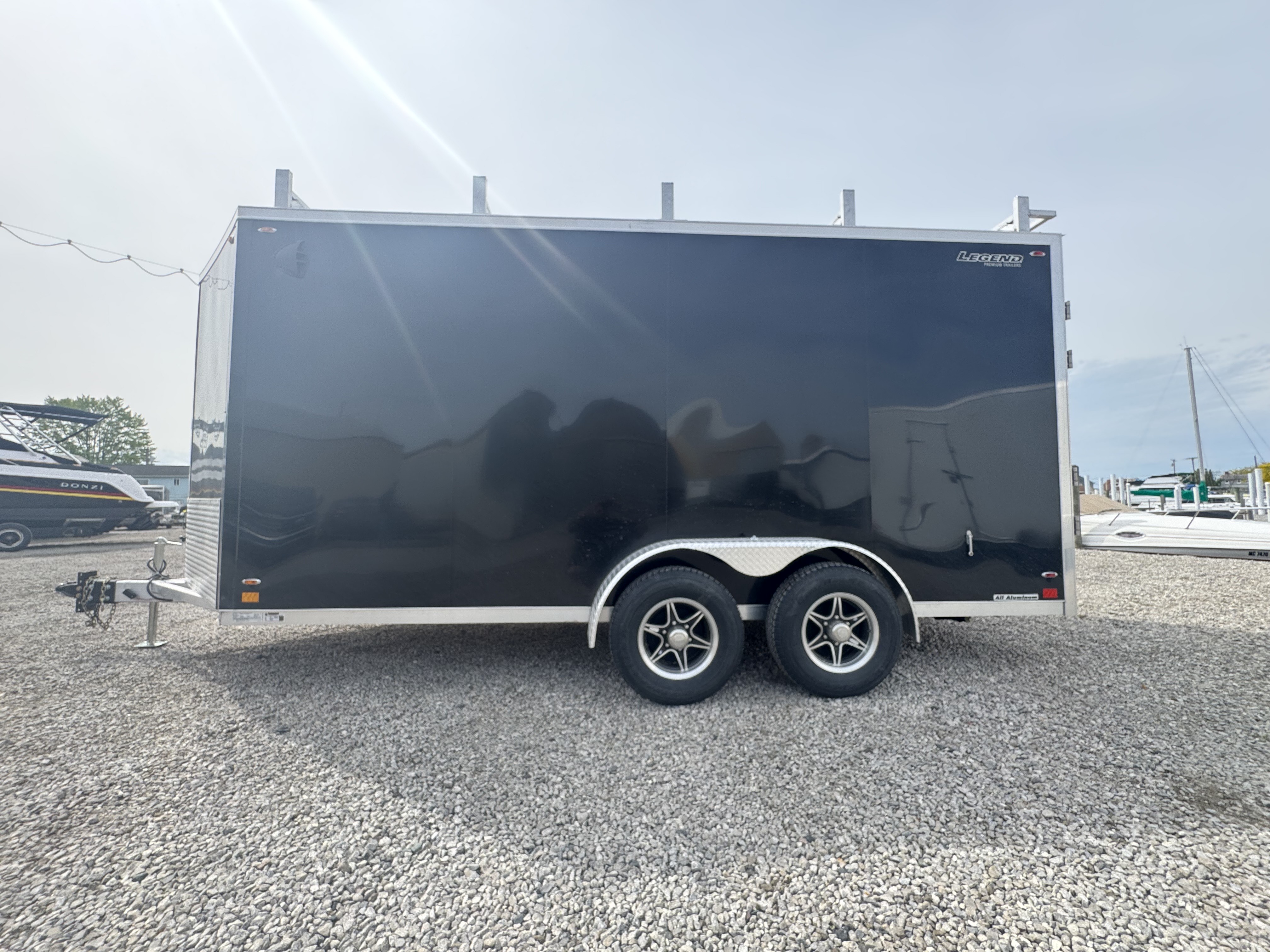2026-Legend-7X19-Flat-Top-V-Nose-Enclosed-Cargo-Trailer-15130 | Fair ...